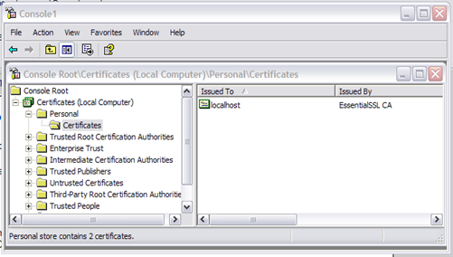 Functional Fun: How-to: Create a Server Certificate for a WCF Service